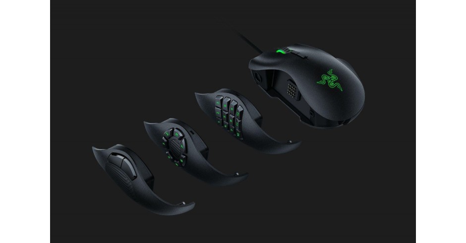 Mouse Razer, 5G optical sensor, Naga Trinity, 3 interchangeable side ...