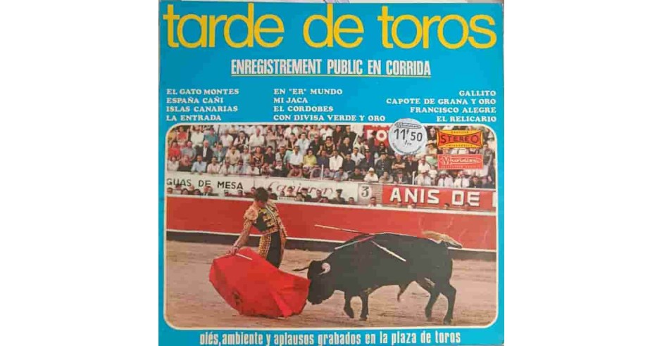 Disc vinil, LP. Tarde De Toros - Pasodobles Toreros - Oles, Ambiente Y ...