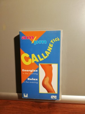 Caseta VHS Originala Fitness - CALLANETICS (1993/MCA/UK) - ca Noua ...