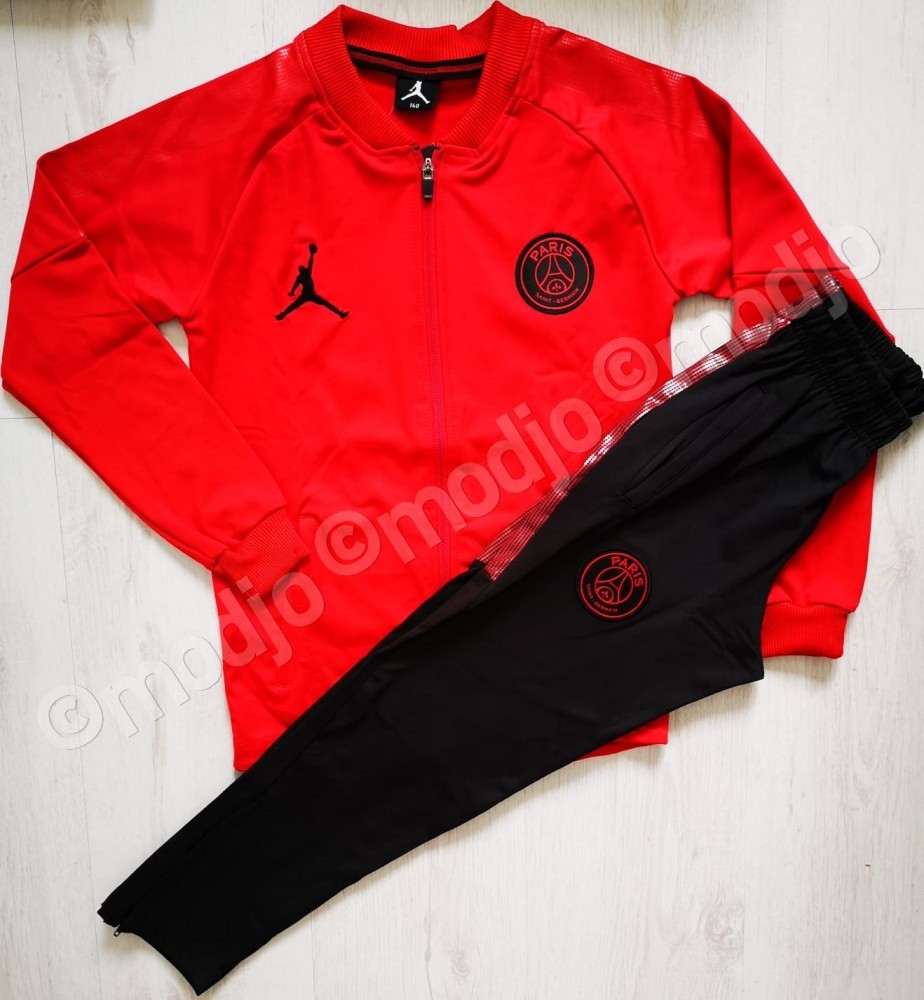 TRENING cu pantaloni conici pentru COPII 9-16 ANI PSG JORDAN SUPER ...