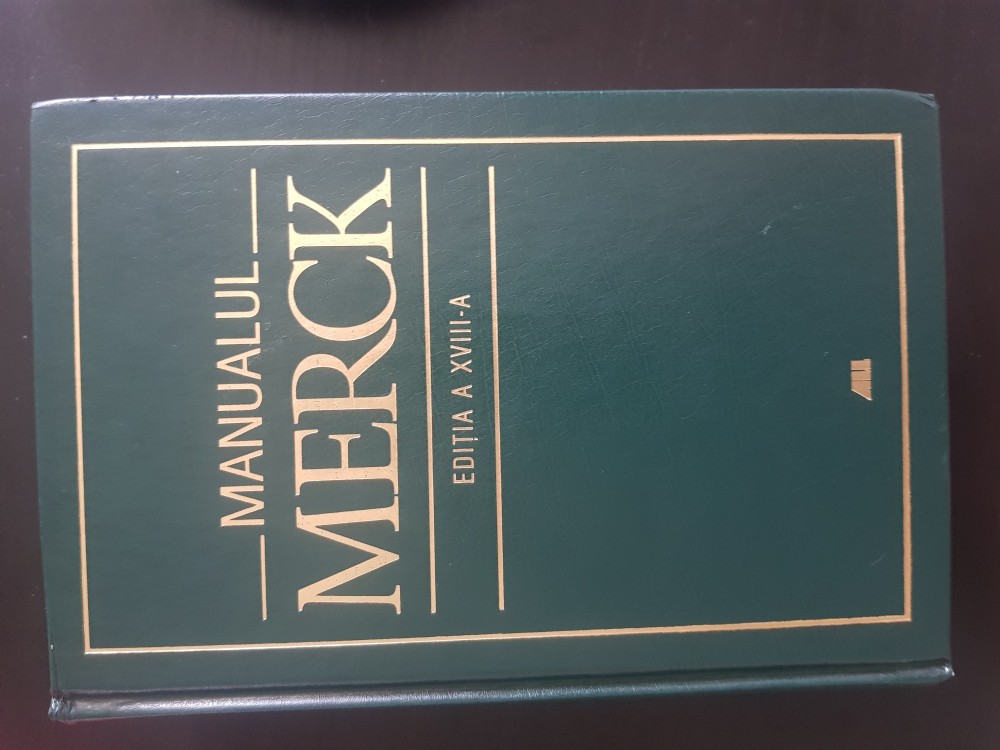 Manualul Merck editia a XVIII-a | arhiva Okazii.ro