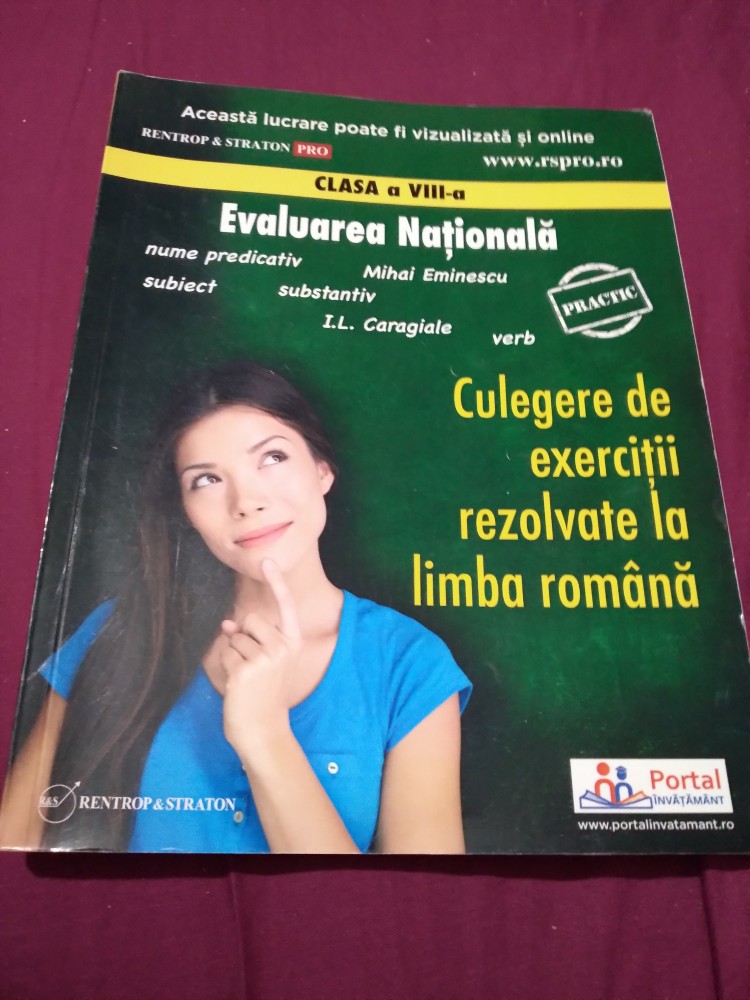 CULEGERE CLASA VIII DE EXERCITII REZOLVATE LA LIMBA ROMANA | arhiva ...
