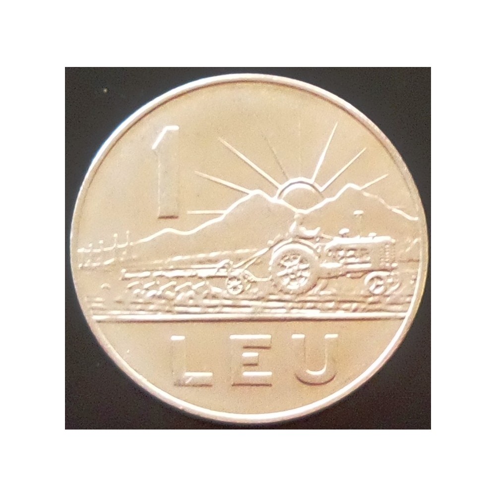 Moneda 1 LEU - RS ROMANIA, anul 1966 *cod 949 --- UNC! | Okazii.ro