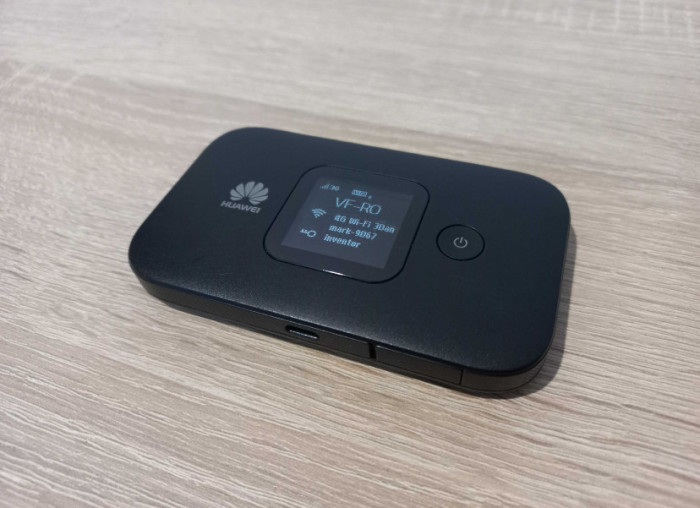 Router portabil cu cartela SIM Huawei E5577Cs-321 4G LTE Dual Band, 1 ...