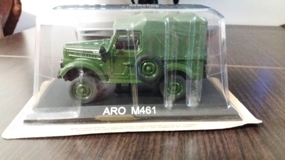 macheta metal aro m461 ims+revista masini de legenda nr.14 - noua, scara 1/43. | arhiva Okazii.ro