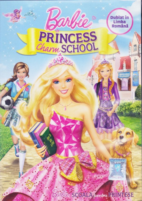 DVD animatie: Barbie - Scoala pentru printese ( original, dublat in lb ...