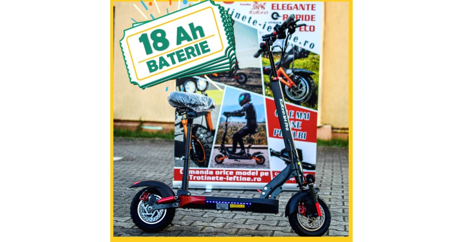 Model Trotineta Delivery Tazz/Glovo/Food Panda, KuKirin M4 PRO 70 Km ...