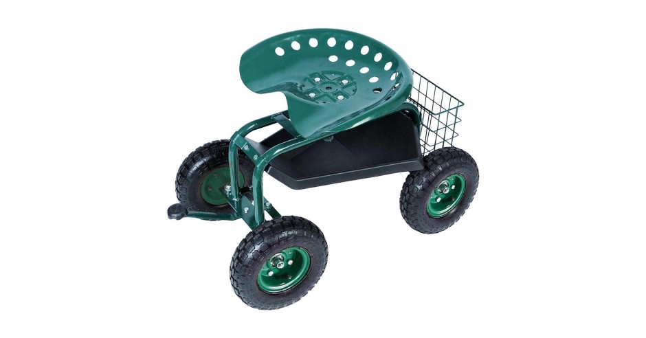 Scaun de gradinarit cu roti | arhiva Okazii.ro