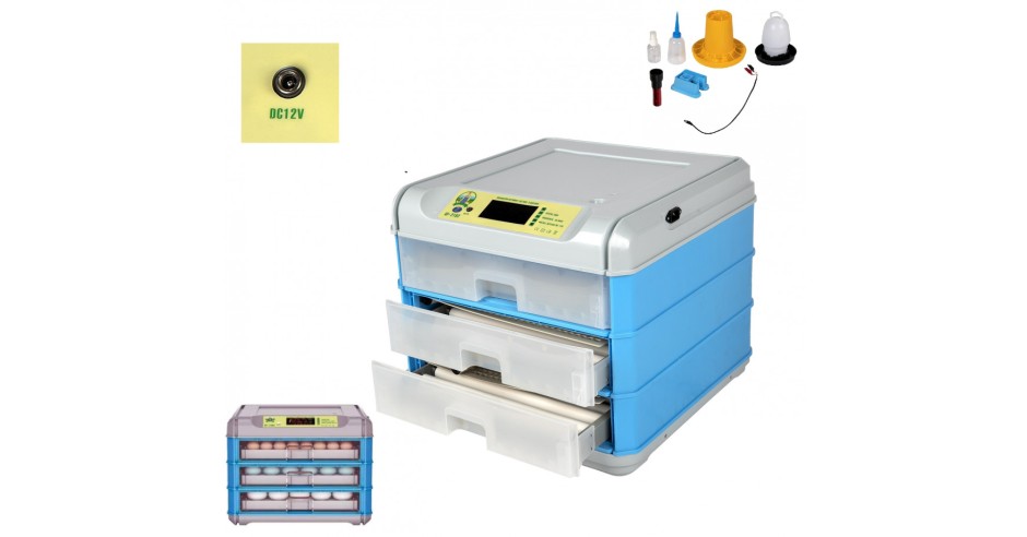 Incubator Clocitoare 192 Oua Gaina, Rata, Gasca Dispozitiv Intoarcere ...