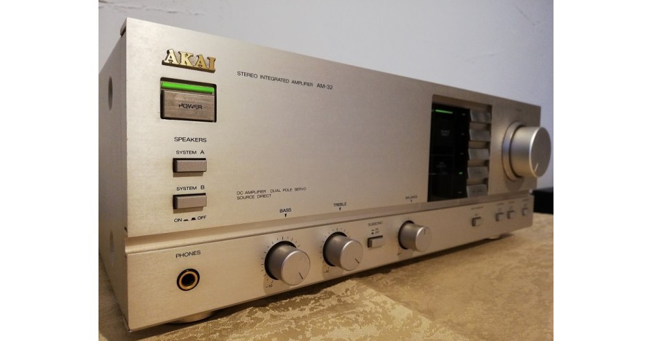 Amplificator Stereo AKAI AM-32 - Vintage/made in JAPAN/stare perfecta ...
