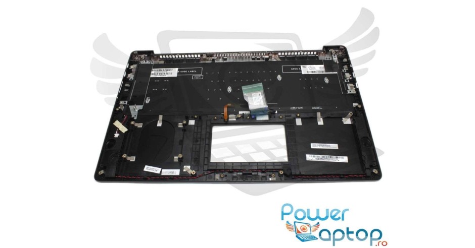 Tastatura Asus Neagra Rog G501V cu Palmrest negru iluminata backlit ...