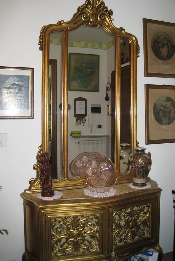 comoda cu oglinda baroc/rococo/Ludovic/mobila antica/veche,1930 ...