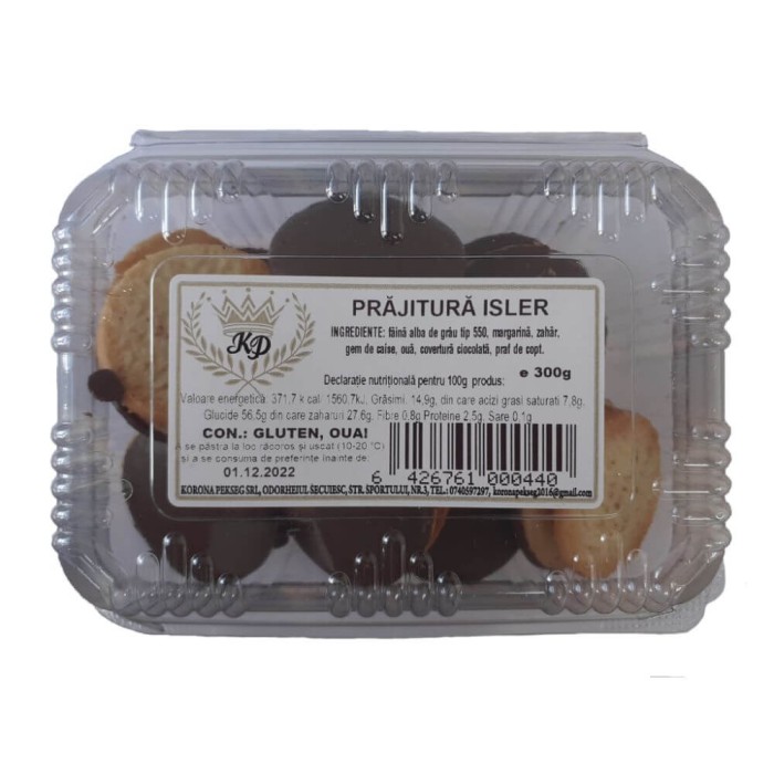 Prajitura Isler Korona Pekseg, 300 g | Okazii.ro
