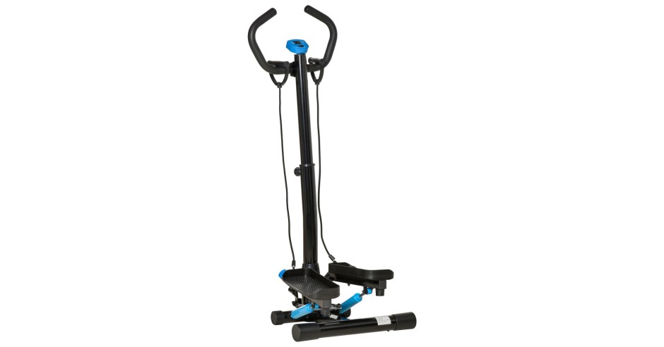 HOMCOM Twist Stepper Aparat de antrenament fitness pentru exercitii ...