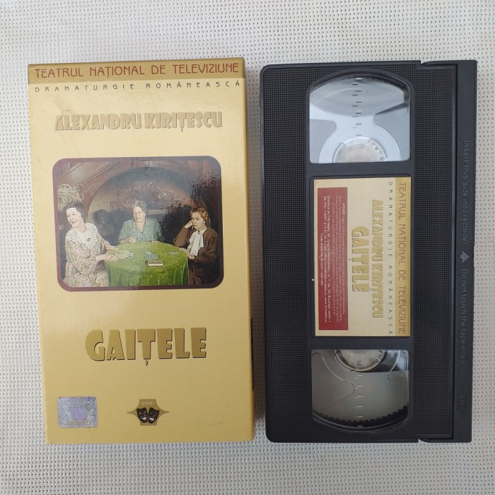 Caseta video, teatru national dramaturgie romaneasca Alexandru ...