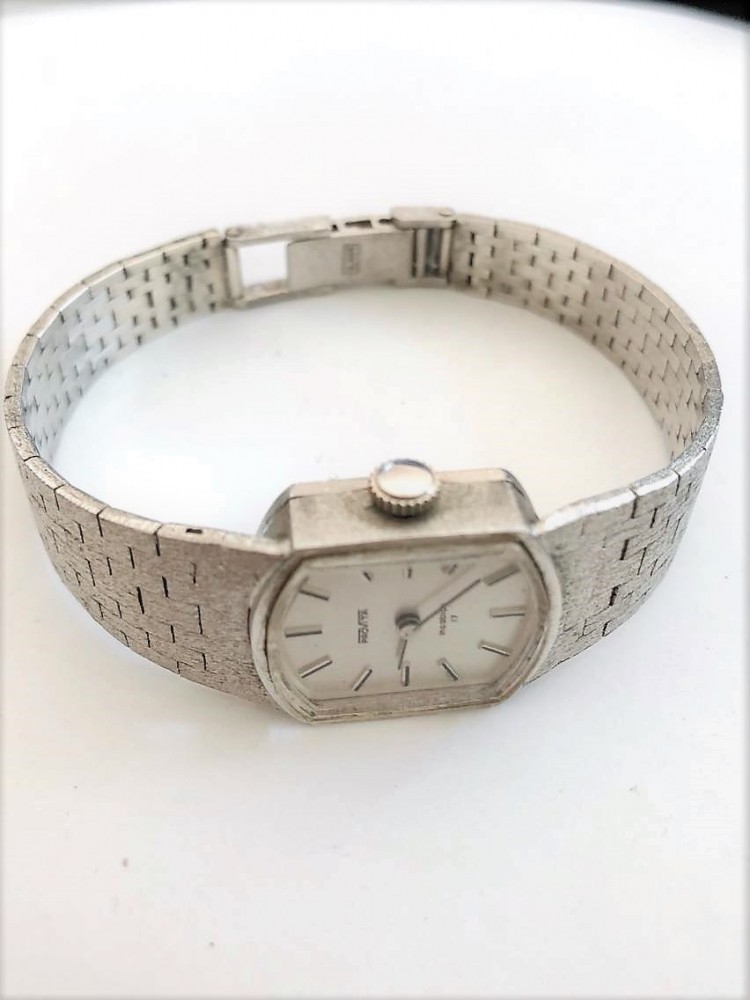 ARGINT - CEAS MECANIC DAMA VINTAGE - PRO VITA | arhiva Okazii.ro