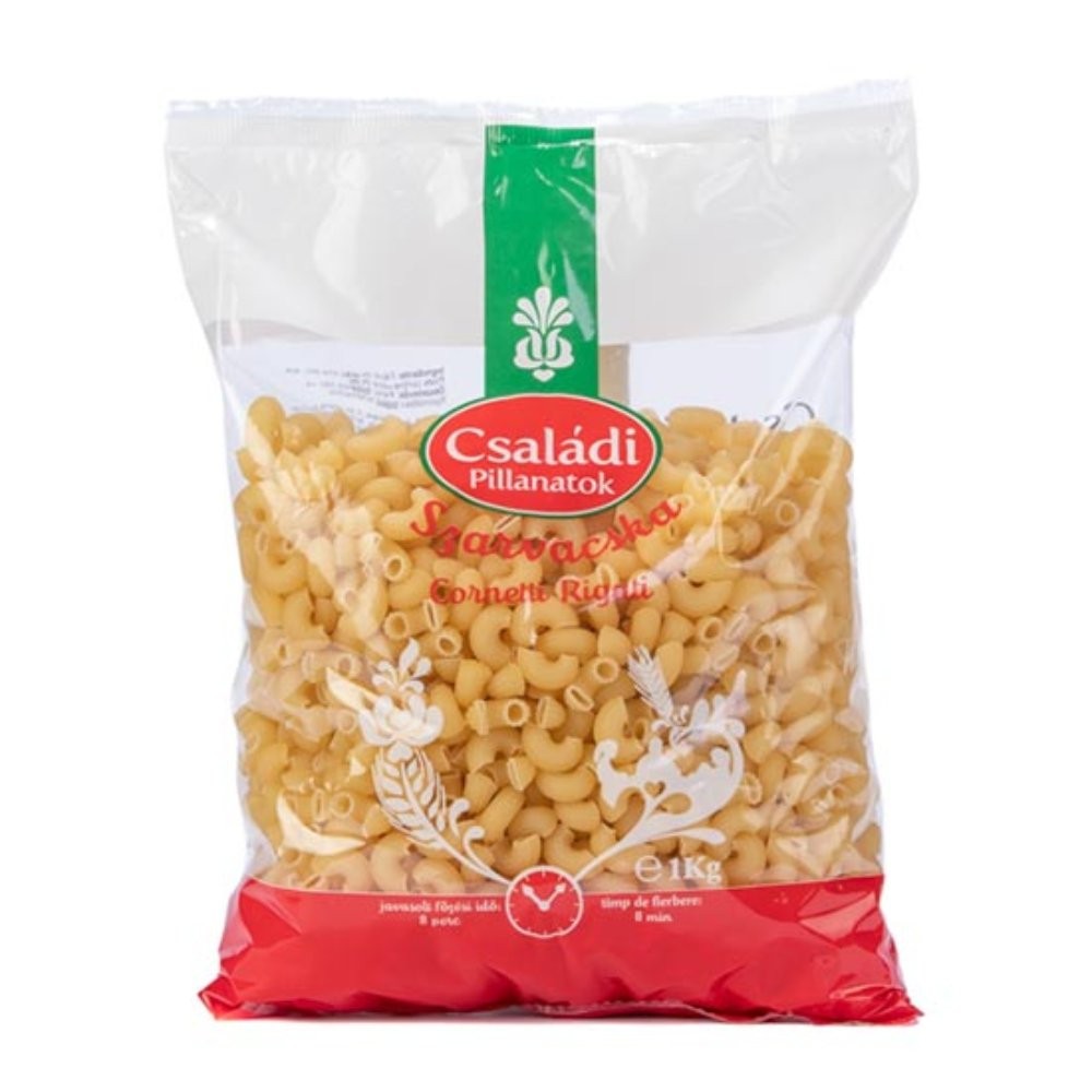 Cornetti Rigati Csaladi, 1 kg, Paste Fainoase, Paste Melcisori ...