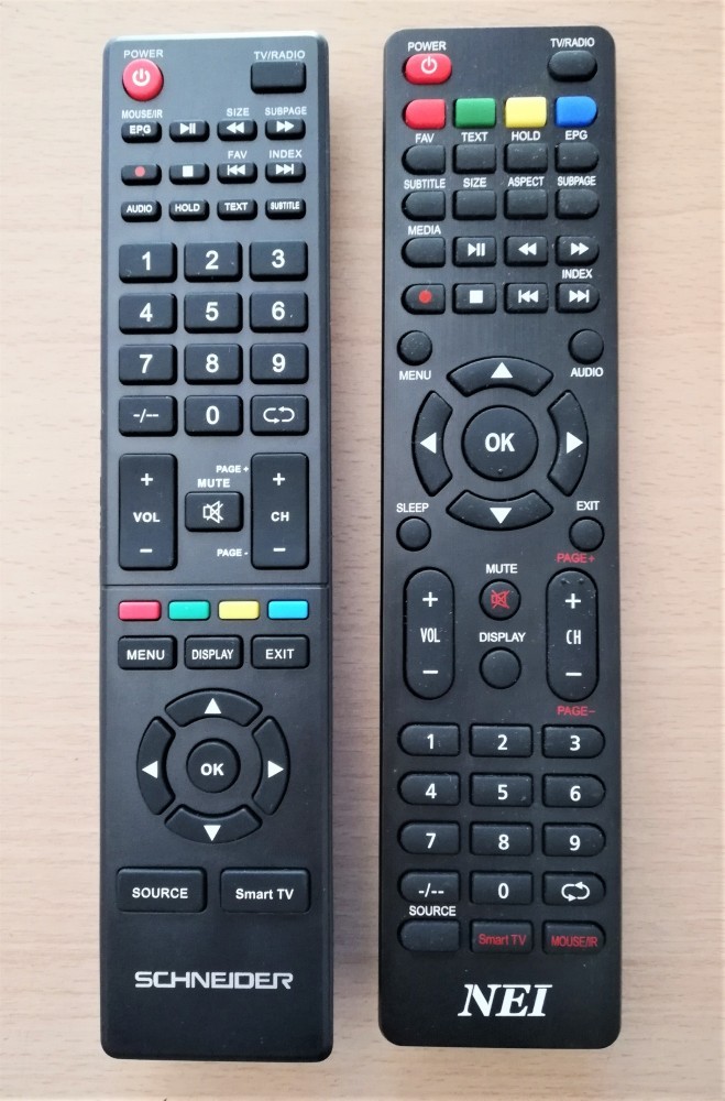 Telecomanda SCHNEIDER LED32-SC450K LED32-SC410K 24SC510K 43SU702K NEI ...