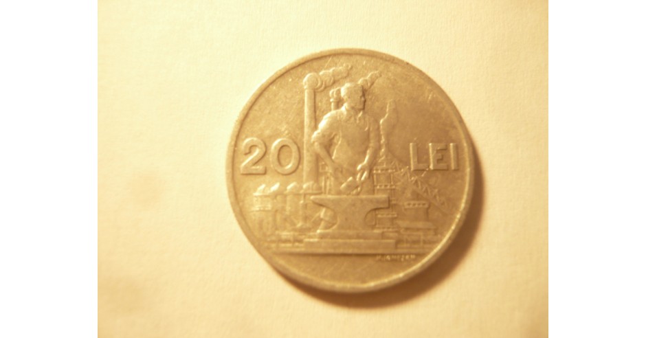 Moneda 20 lei 1951 RPR , aluminiu , cal. F.Buna | arhiva Okazii.ro
