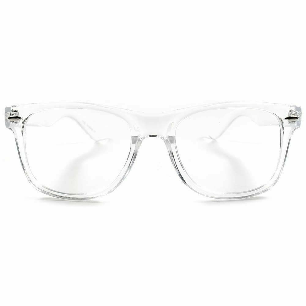 Ochelari fara dioptrii rame transparente model Wayfarer | arhiva Okazii.ro