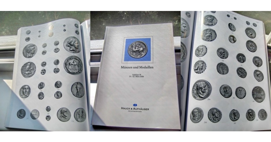 837-Catalog 1- monede si medalii antice. Romane, grecesti, macedoneene ...