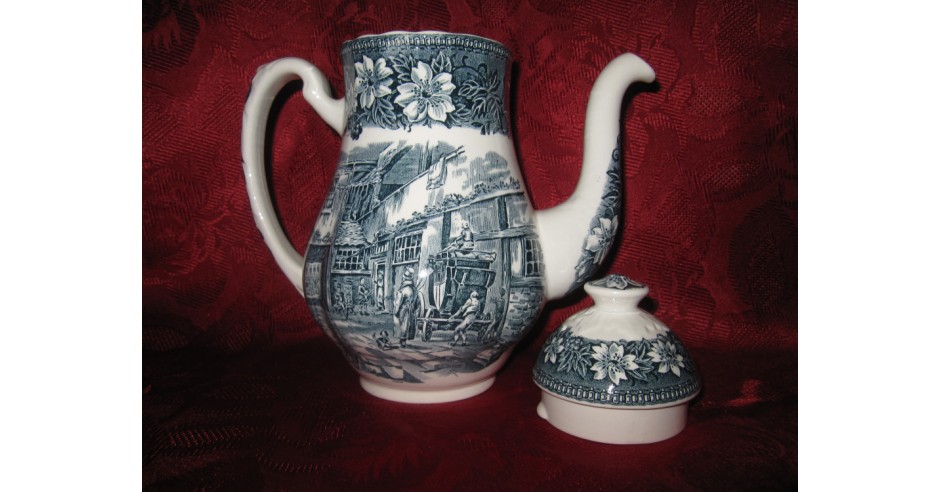 CEAINIC PORTELAN ENGLEZESC ROYAL TUDOR STAFFORDSHIRE COACHING TAVERNS ...