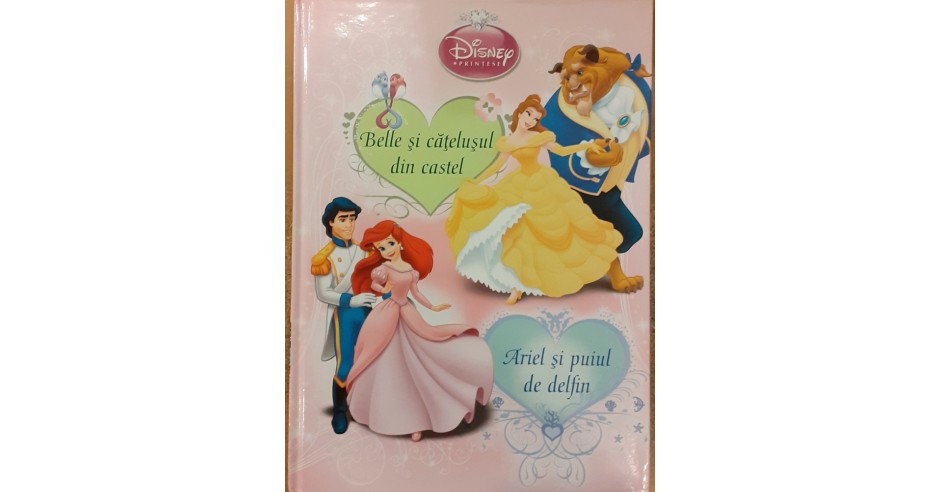 Belle si catelusul din castel. Ariel si puiul de delfin Colectia Disney ...