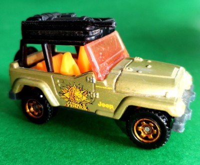 Jeep Wrangler Jungle Tours Matchbox, 1998 Mattel, vintage, Made in ...