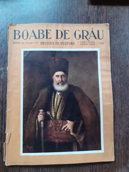 REVISTA BOABE DE GRAU NR.1-2/1932 | arhiva Okazii.ro