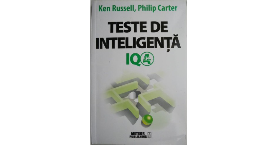 Teste de inteligenta IQ-4 ? Ken Russell, Philip Carter | arhiva Okazii.ro