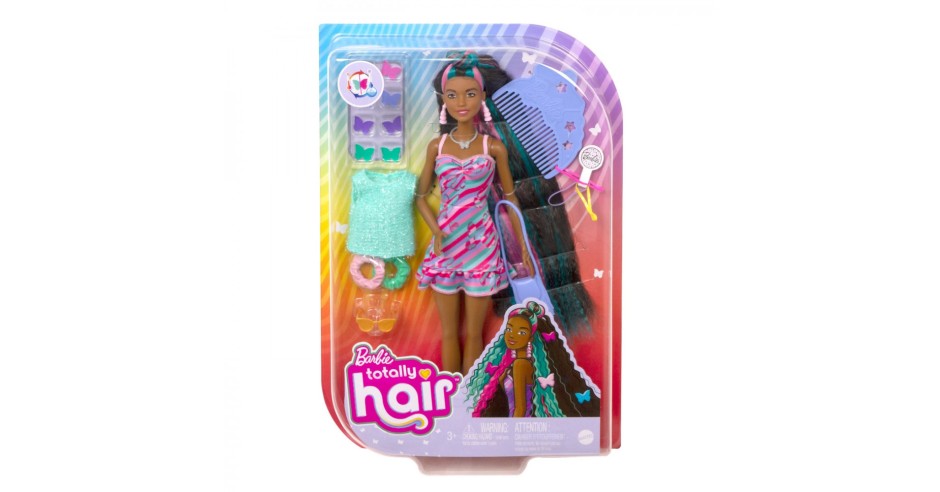 BARBIE TOTALLY HAIR PAPUSA BARBIE CURCUBEU SuperHeroes ToysZone, Mattel ...