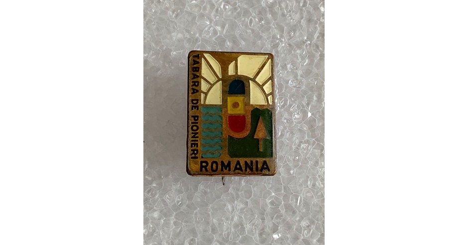 Insigna pionieri - Tabara de pionieri | arhiva Okazii.ro