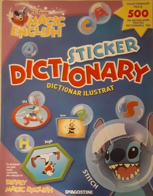 DISNEY MAGIC ENGLISH. STICKER DICTIONARY | Okazii.ro