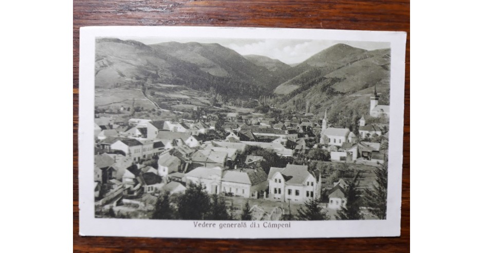 CAMPENI - JUD. ALBA - VEDERE GENERALA - PERIOADA INTERBELICA ...