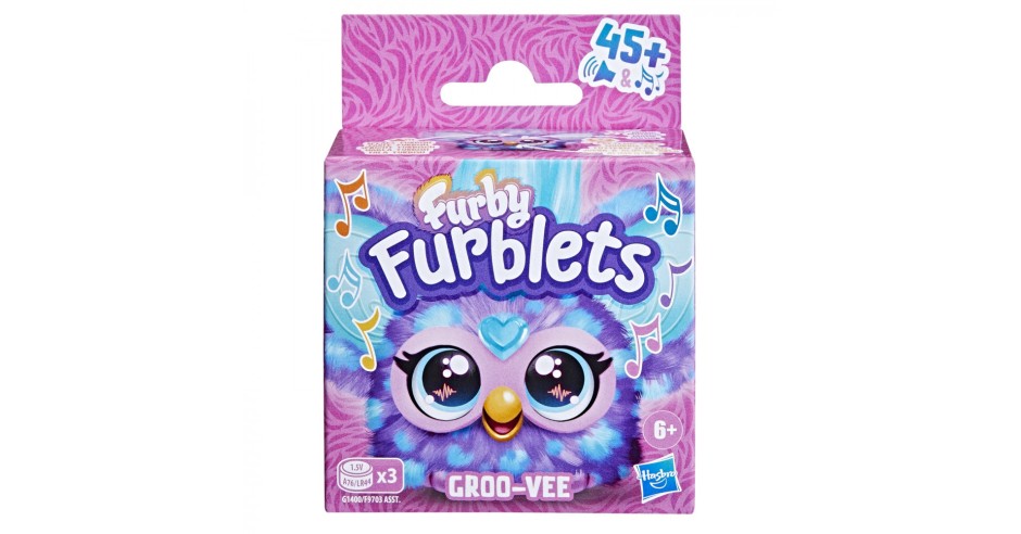 FURBY FURBLETS Groo-Vee Hasbro - Jucarie Interactiva, Peste 45 Efecte ...