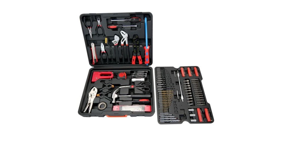 Trusa scule, uz casnic, set 141 piese, Strend Pro GartenVIP DiyLine ...