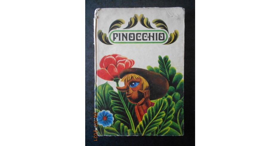 Pinocchio - Carlo Collodi, Editura Junimea 1976, Coperta Cartonata ...