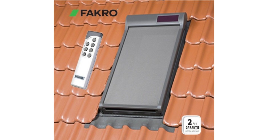 Rulou exterior cu telecomanda Fakro AMZ Solar 134X98 cm 092 ...