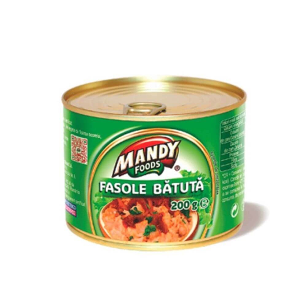 Fasole Batuta Mandy, 200 g, Conserva Fasole Batuta Mandy, Conserva ...