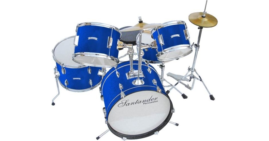 Set tobe percutie copii Junior Santander 8 bucati albastru | arhiva ...