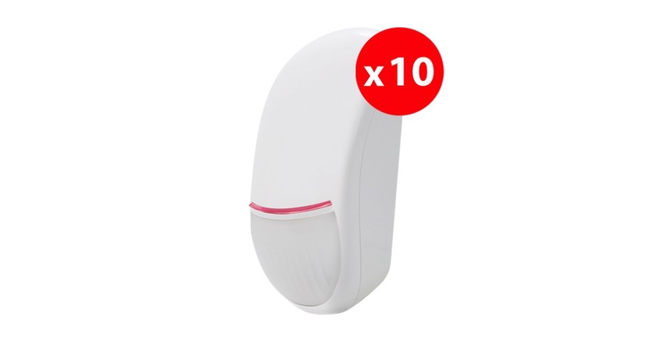 Pachet 10 Buc Detector De Miscare Pir Lc 200s Lc 200s 10 Safetyguard