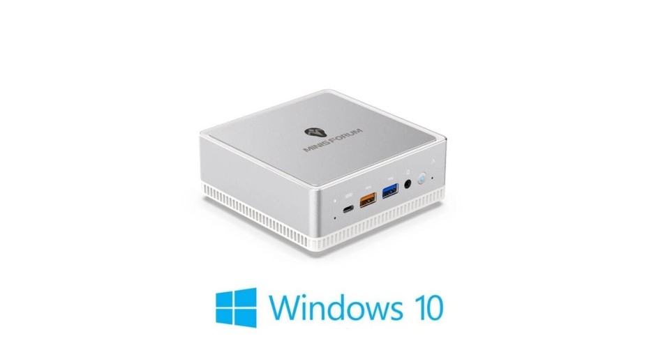 Mini PC NOU Open Box MINISFORUM NUC UM300, Ryzen 3 3300U, SSD, Win 10 ...