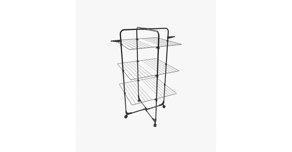 Uscator de rufe cu 3 nivele Ertone MN98U, pliabil cu suport de umerase ...