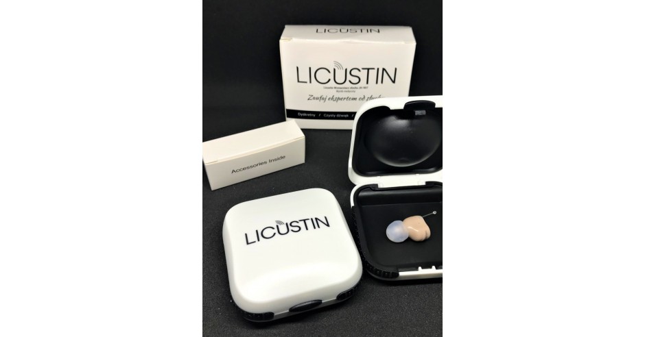 Aparat auditiv Licustin, amplificator intraauricular Licustin JH-907 ...