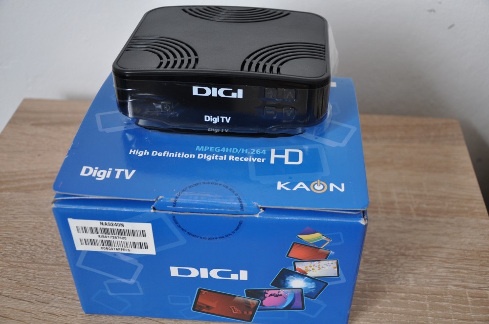 Receptor Digital de Satelit DIGI, Model KAON MPEG4 HD/H.264. Transport ...