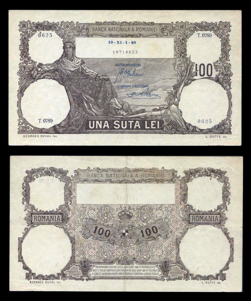 Bancnote Romania 100 lei 1940 | arhiva Okazii.ro