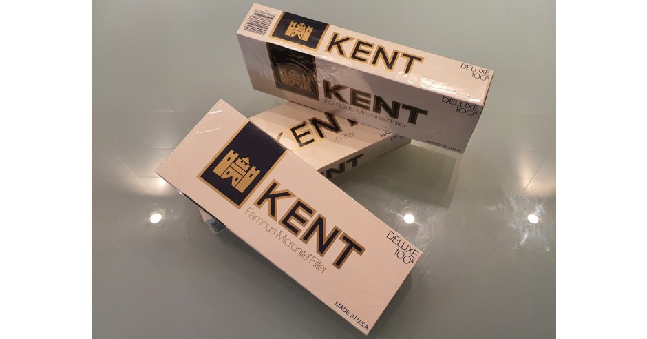 Cartus plin tigari KENT DELUXE 100S - anii 1980 - Made in USA | Okazii.ro