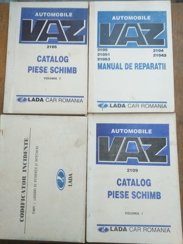 LADA , VAZ- MANUAL REPARATII + CATALOG PIESE SCHIMB + + | arhiva Okazii.ro