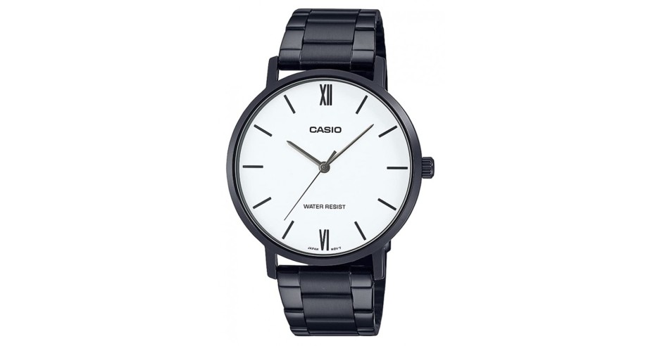 Ceas Barbati, Casio, Collection MTP-VT01B-7BUDF, 3 atm, 40 mm, alb ...