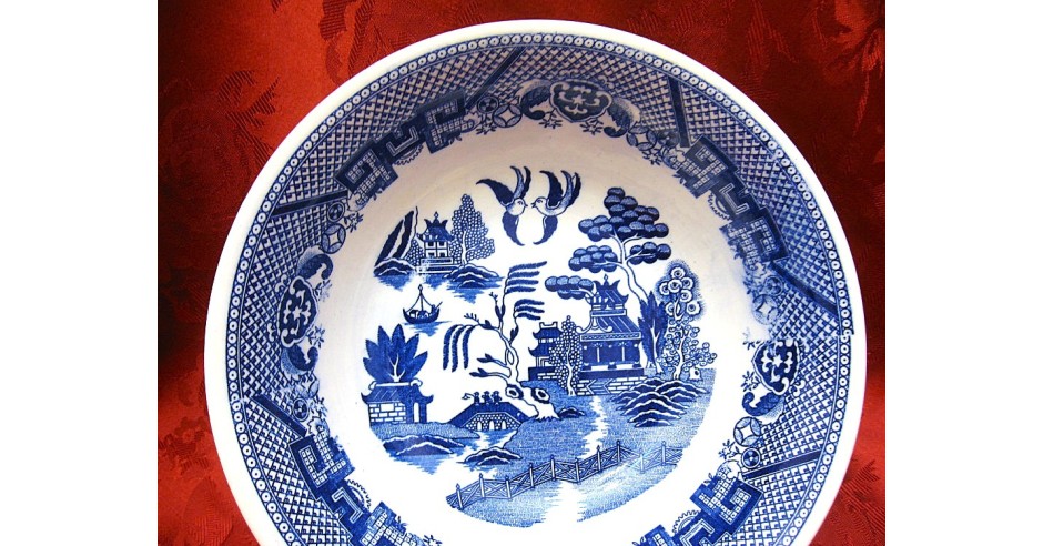 BOL / CASTRON PORTELAN ENGLEZESC IRONSTONE WARE 23 CM | arhiva Okazii.ro